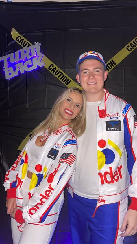 Ricky Bobby And Wife Couples Halloween Costume🎃 Ricky Bobby