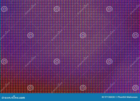 Closeup LED Lights Bulb Diode From Computer Monitor Screen Stock Photo Image Of Light