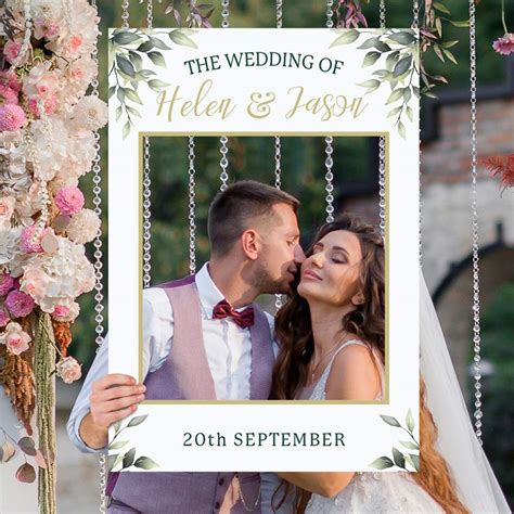 Wedding Selfie Frames Custom Design Printing Buy Online One Printer