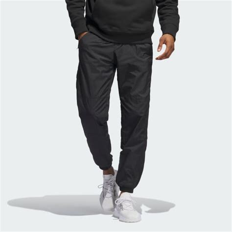 Adidas Premium Essentials Crinkle Nylon Pants Black Adidas Australia