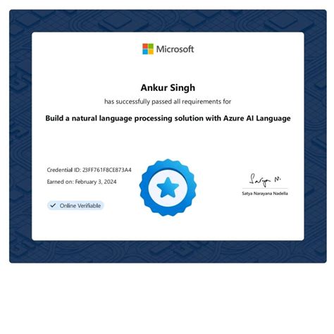 Ankur Singh On Linkedin Microsoft Microsoftlearn Azureailearner