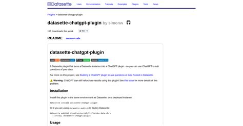 Datasette Chatgpt Plugin Best Data Analysis Ai Tool
