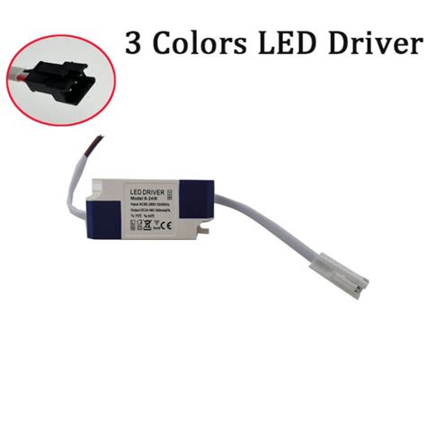 3 Colors Led Driver 8 24w 4 7w 3 5w 3 Pin Transformer For Tri Color