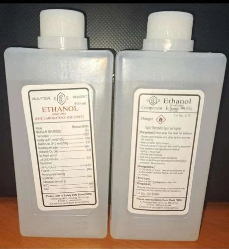 Ethanol Hplc Grade At ₹ 150 Kg Laboratory Chemicals In Paonta Sahib