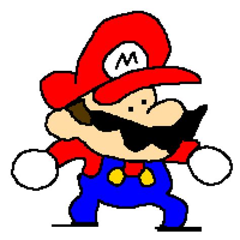 Pixilart Speedrunner Mario Dancing By Supersonic29