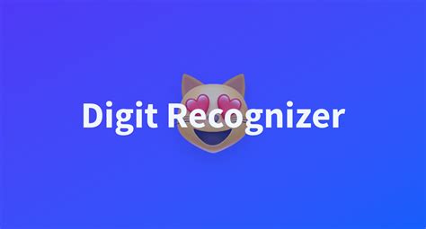 Digit Recognizer A Hugging Face Space By Notyashu