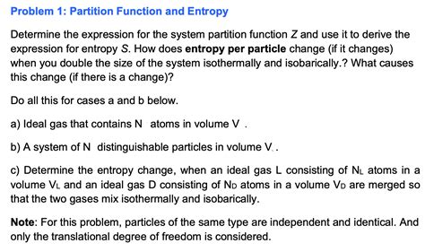 Solved Determine The Expression For The System Partition