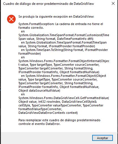 Mysql Change Format To A Column Of Datagridview Linked To