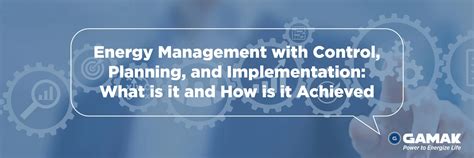 Exploring Energy Management Strategies And Implementation Gamak