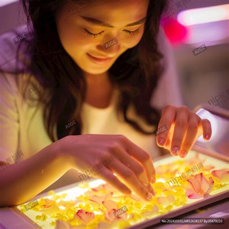 Ai创作图led灯饰画 氛围灯节日氛围彩灯 盛开光影花卉求婚 人物素材自发光 霓虹灯氛围灯 发光地砖 Led装饰画 Led婚礼 Led帖片灯 人手操控pad 手机光斑 3d灯饰画 科技之光现代