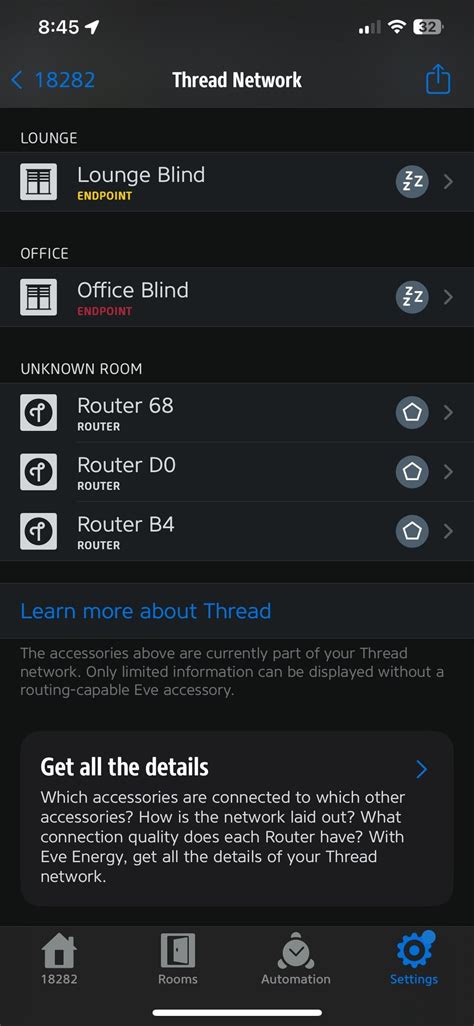 Matter Blinds Frequently Appearing Offline What Is Nest Pan 376d R
