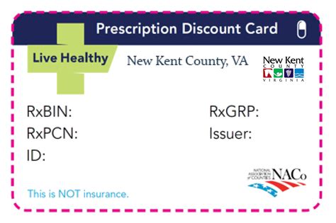 Prescription Discount Card New Kent County Va Official Website