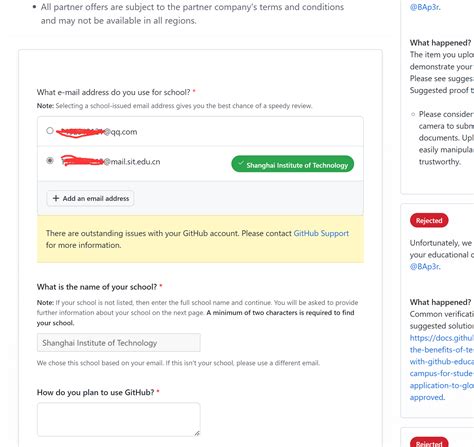 Some Wrong When Reappling There Are Outstanding Issues With Your Github Account Please