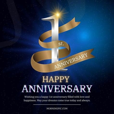 1st Anniversary Wishes The Beginning Of A Beautiful Love Story
