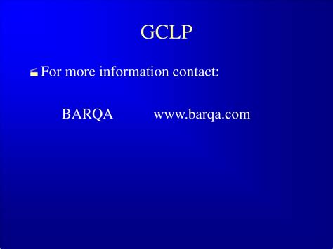 Ppt Good Clinical Laboratory Practice Gclp Powerpoint Presentation Id 9390743