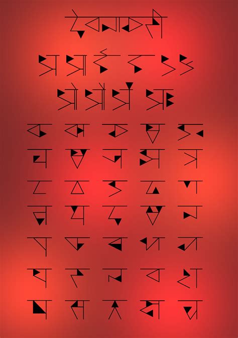 DEVNAGIRI FONT On Behance