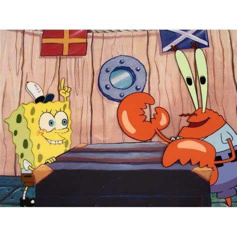 Original Spongebob Resolution Cel Animation Background