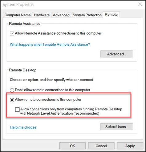 How To Disable Network Level Authentication Prajwal Org