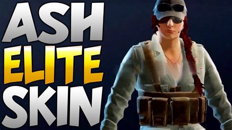 Rainbow Six Siege Ash Elite Skin Youtube