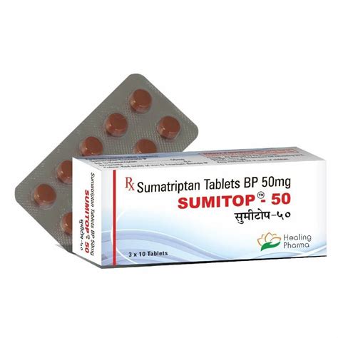 Sumatriptan 50 Mg Tablets At ₹ 80 Stripe Imitrex Tablet In Nagpur Id 2852327074673