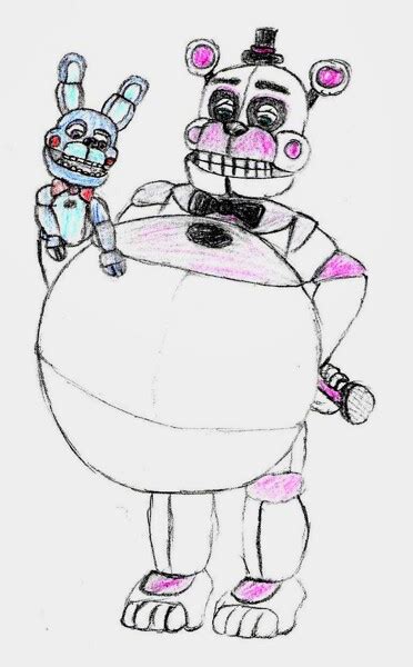 Trade Funtime Freddys Big Ball Belly By Vorefan16 Fur Affinity