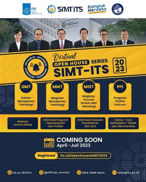 Simt Its Seri Virtual Open House 2023 Institut Teknologi Sepuluh