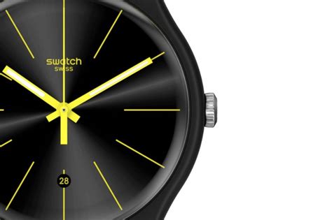 Swatch Plastic India Womens Night Cord Plastic Yellow