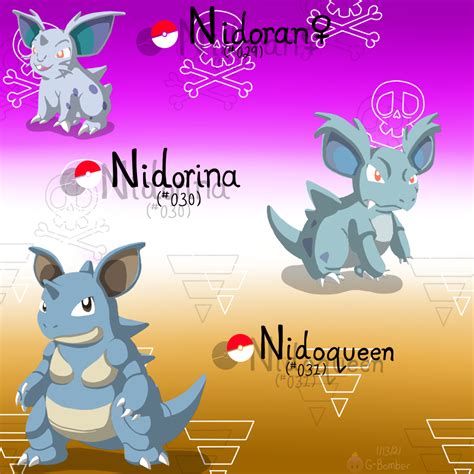 Pokemon Nidoqueen Evolution Chart