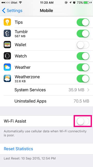 How To Disable Automatic Downloads And Wi Fi Assist On IPhone And IPad IiHelp