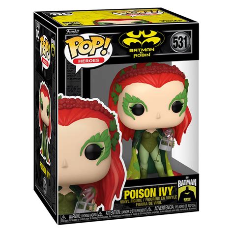 Funko Pop Dc Comics Batman And Robin Poison Ivy With Plant Hybrid 531