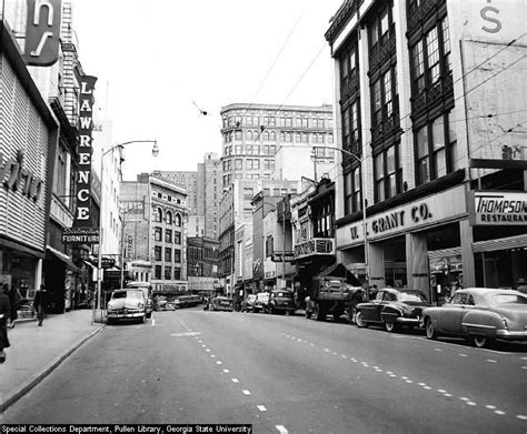 Come Watch Atlanta Morph Through The Decades Georgia History Atlanta Street Scenes