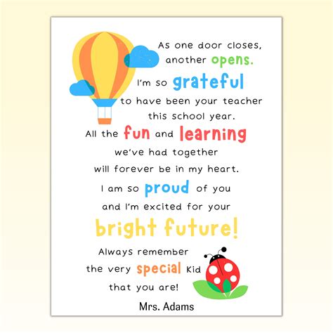 Here Is An Adorable Poem For Your End Of The Year Preschool Graduation
