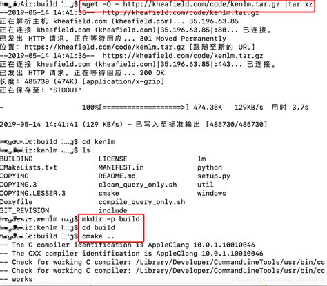 mac下kenlm安装 pycorrector mac安装kenlm csdn博客