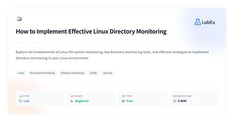 How To Implement Effective Linux Directory Monitoring Labex