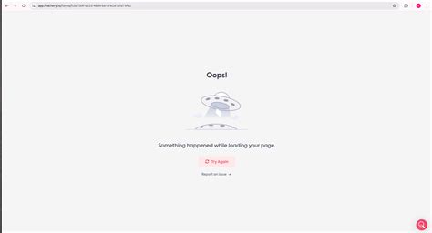 I Am Unable To Open The Form Support Feathery Community