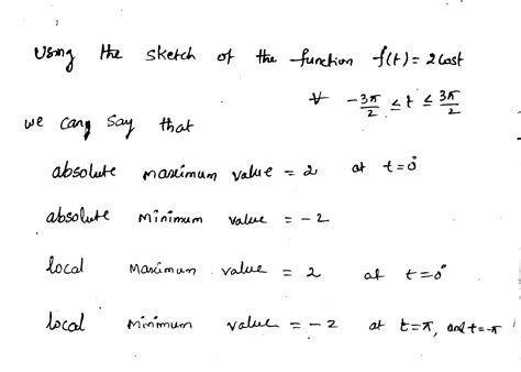 Solved Sketch The Graph Of F By Hand And Use Your Sketch To Find The Course Hero