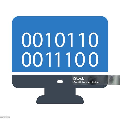 Lcd Coding Stock Illustration Download Image Now Abstract Backgrounds Binary Code Istock