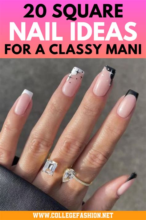 Square Nail Designs Square Nails Are Making A Comeback 35 Styles To