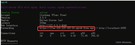 windows本地ngrok内网穿透工具使用过程 ngrok exe csdn博客