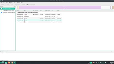 Trying Too Rezize My Manjaro Partition On My Dual Boot R Manjarolinux