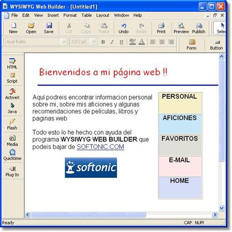 Wysiwyg Web Builder Descargar