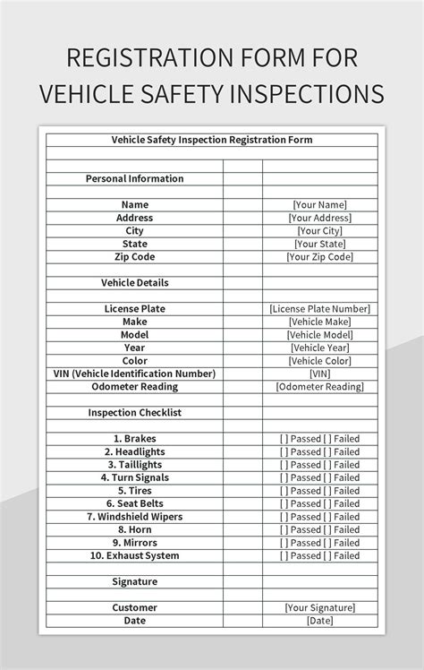 Do You Need Inspection For Registration At Sophie Clarkson Blog