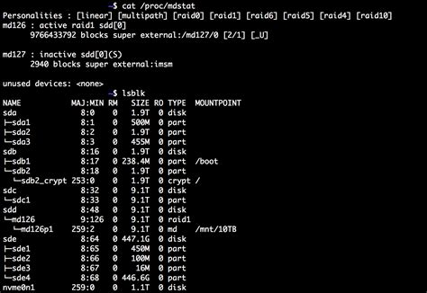 Partitioning Adding Disk To Degraded Raid1 Array Ask Ubuntu