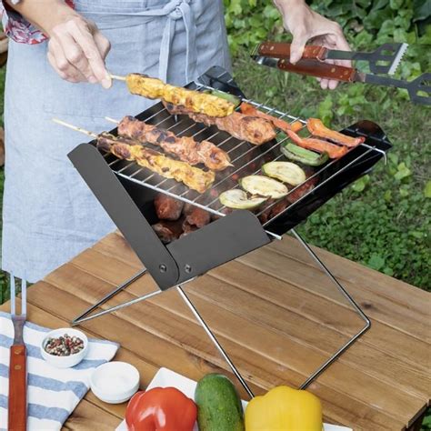 Mini Gratar Pliabil Cu Carbune Balabim Ro