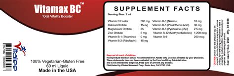 Vitalee Vitamax Combo Caps And Liquid Vitaleenanomed