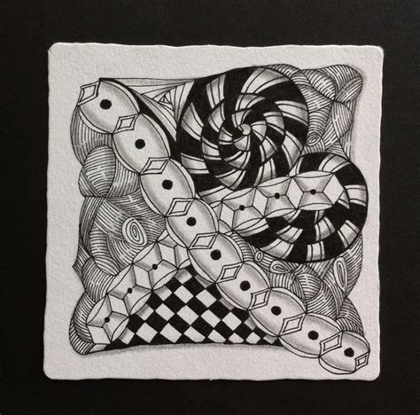 Tangled Ink Art Tangle Patterns Ink Art Tangled