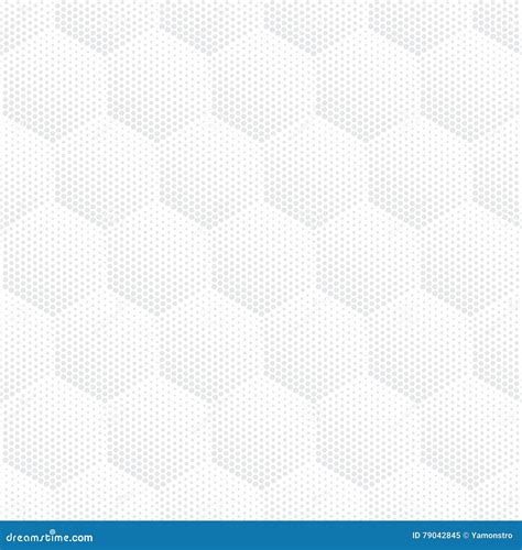 Vector Halftone Seamless Pattern Stock Vector Illustration Of Abstract Graphic 79042845