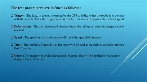 Texture Analyzer Ppt Ppt