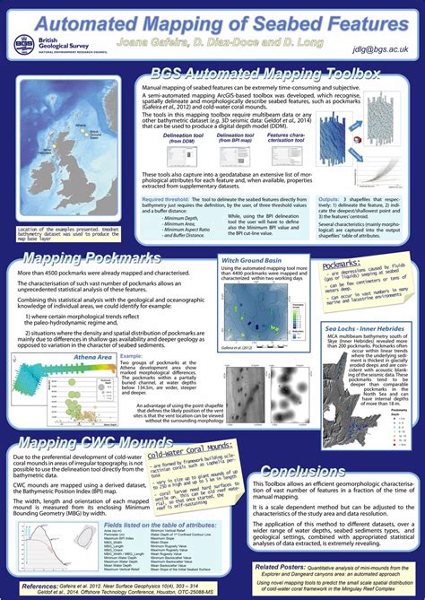 Pdf Automated Mapping Of Seabed Features