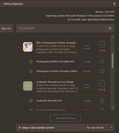 publisher pre v2 archive of affinity on desktop questions macos and
